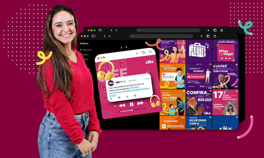 CIEE nas Redes Sociais: siga-nos para transformar sua carreira! - CIEE